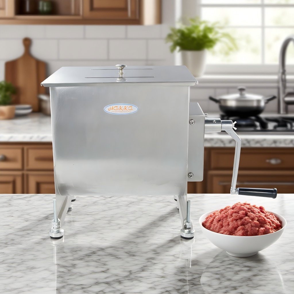 Hakka Brothers Corp Manual Meat Mixers – Hand-Crank Meat Blenders