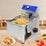 EasyRose 11.8L Commercial Deep Fryer with Basket, 1800W Electric Count ...
