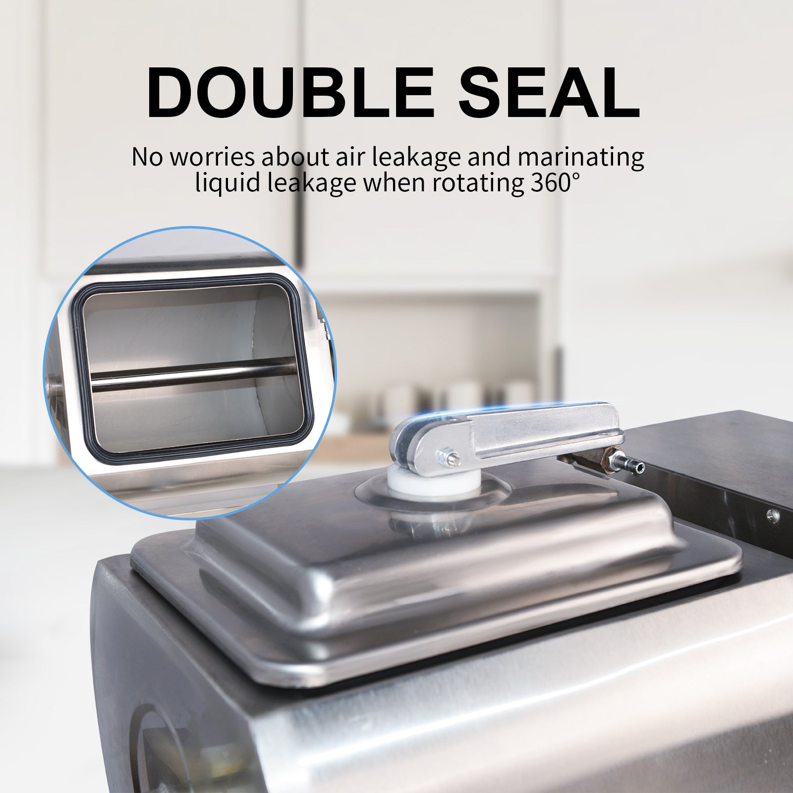 Hakka Automatic Vacuum Pickling Machine 18L Large Capacity Poultry Mea ...