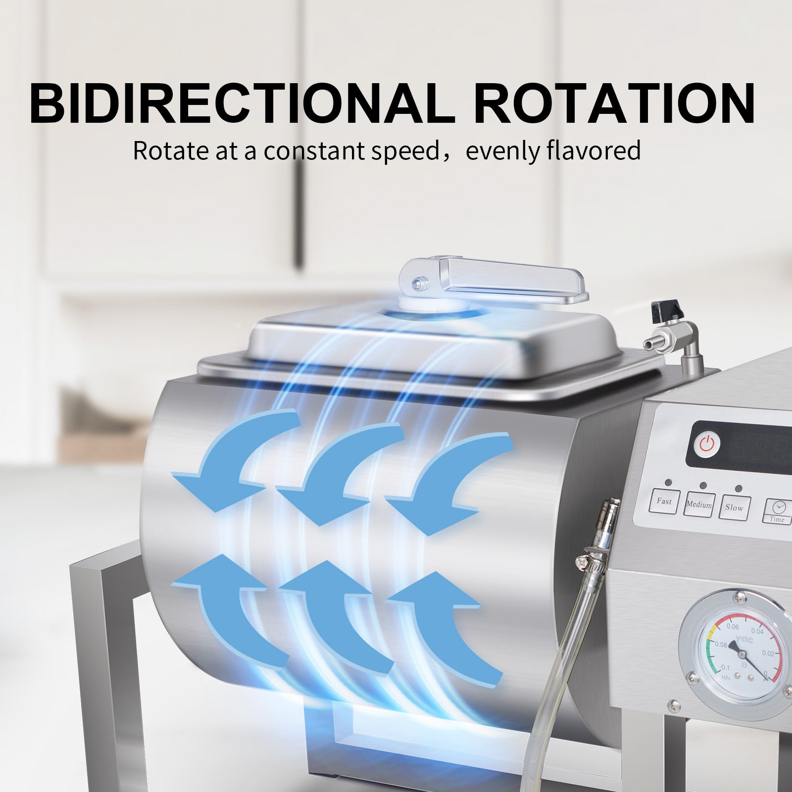 Hakka Automatic Vacuum Pickling Machine 18L Large Capacity Poultry Mea ...