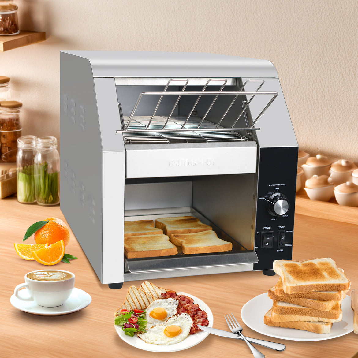 Conveyor Toasters for High-Volume Breakfast | Hakka Brothers Crop ...