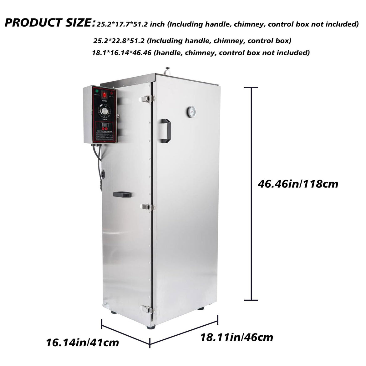 Hakka Vertical Electric Smoke Ovens | Commercial Electric Smokers ...