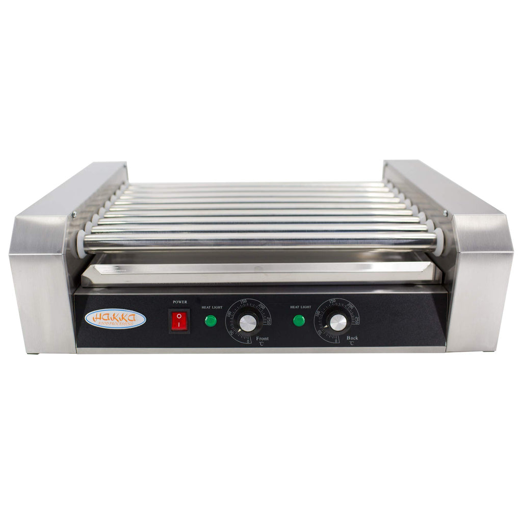 EasyRose Commercial Hot Dog Roller Grill with 9 Rollers – Hakka ...
