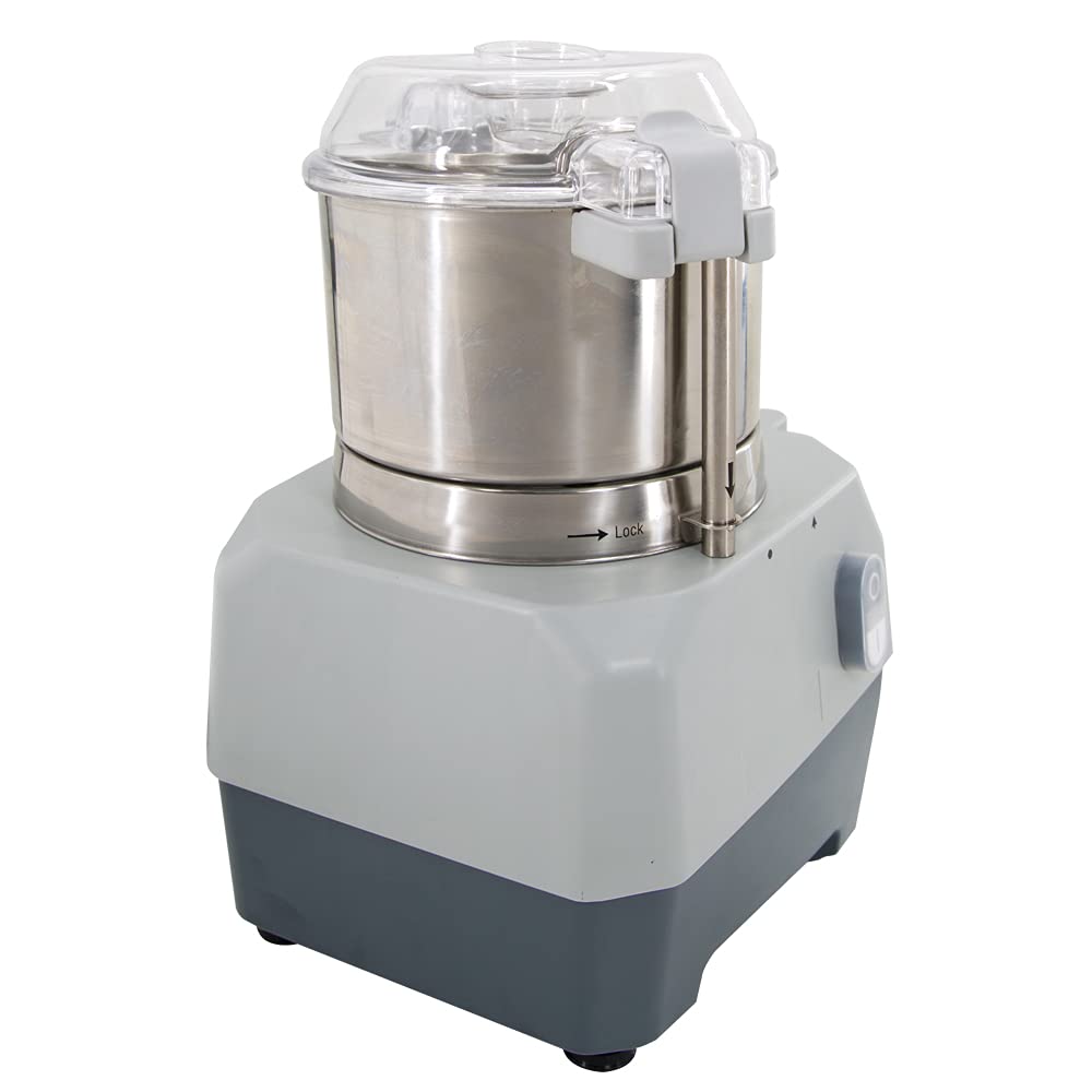 Hakka Combination Food Processor with 3 Qt. Stainless Steel Bowl, Cont ...